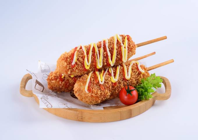Resep Corn Dog oleh Sahabat Kuliner Interflour - Cookpad