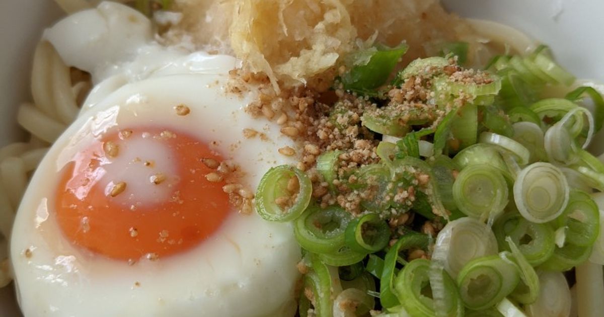 Japanese Style Bukkake Udon Recipe by Nami - Cookpad