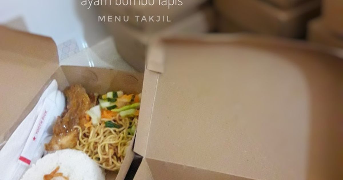 Resep nasi kotak ayam cabe ijo rumahan enak dan mudah - Cookpad