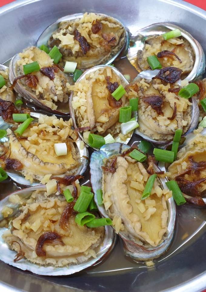 Steam Abalone 蒸鲍鱼 Recipe by Uncle Soon's - Cookpad