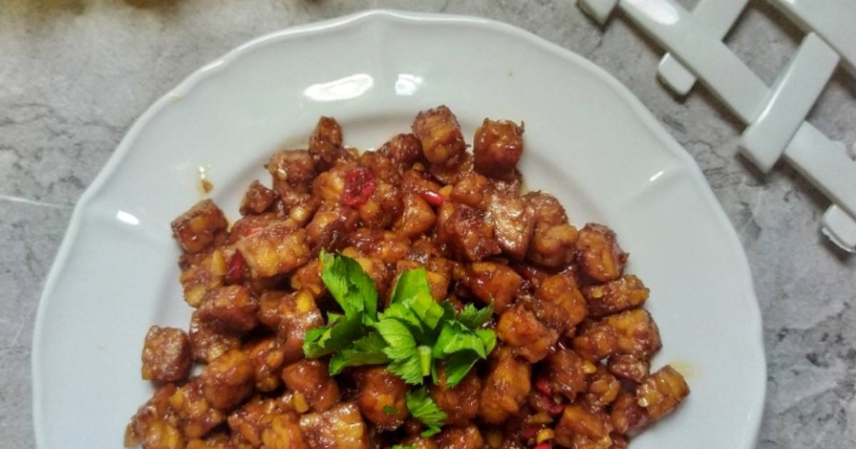 Resep Orek Tempe Simple oleh Rara Baabud - Cookpad