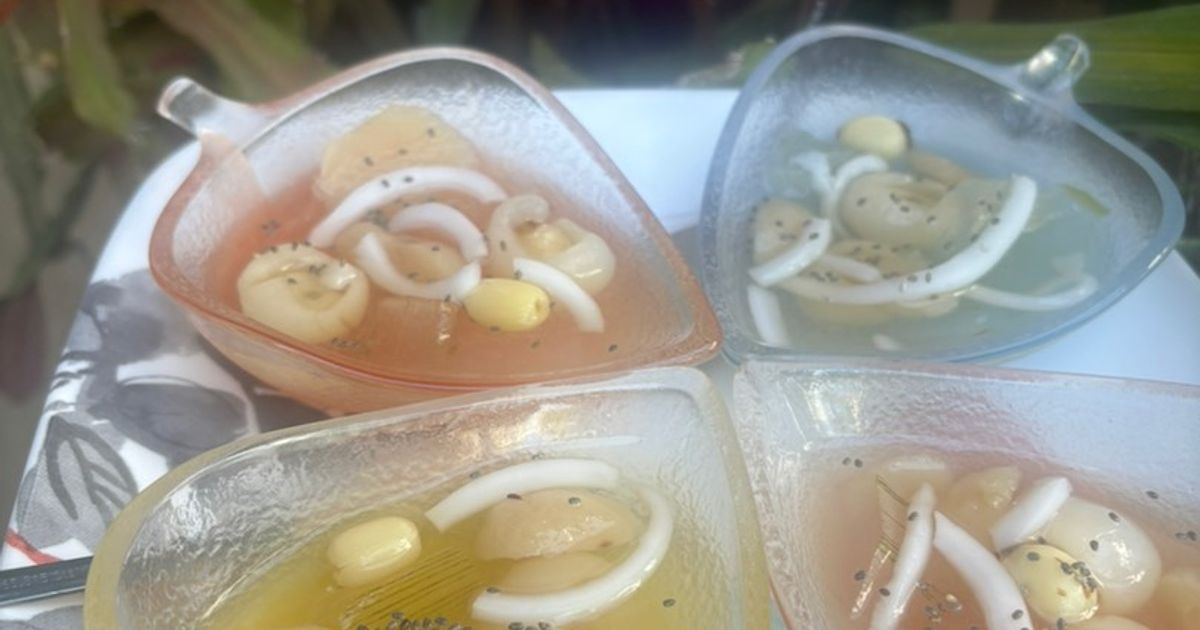 Lotus Seed And Longan Sweet Soup With Chia Seeds Recipe By Minh Hayes