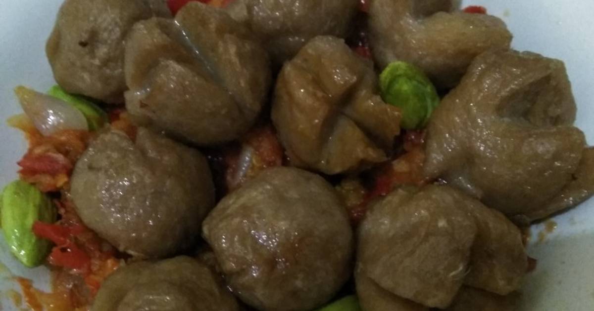 Resep Bakso Penyet Pete oleh Rubina Listukova - Cookpad