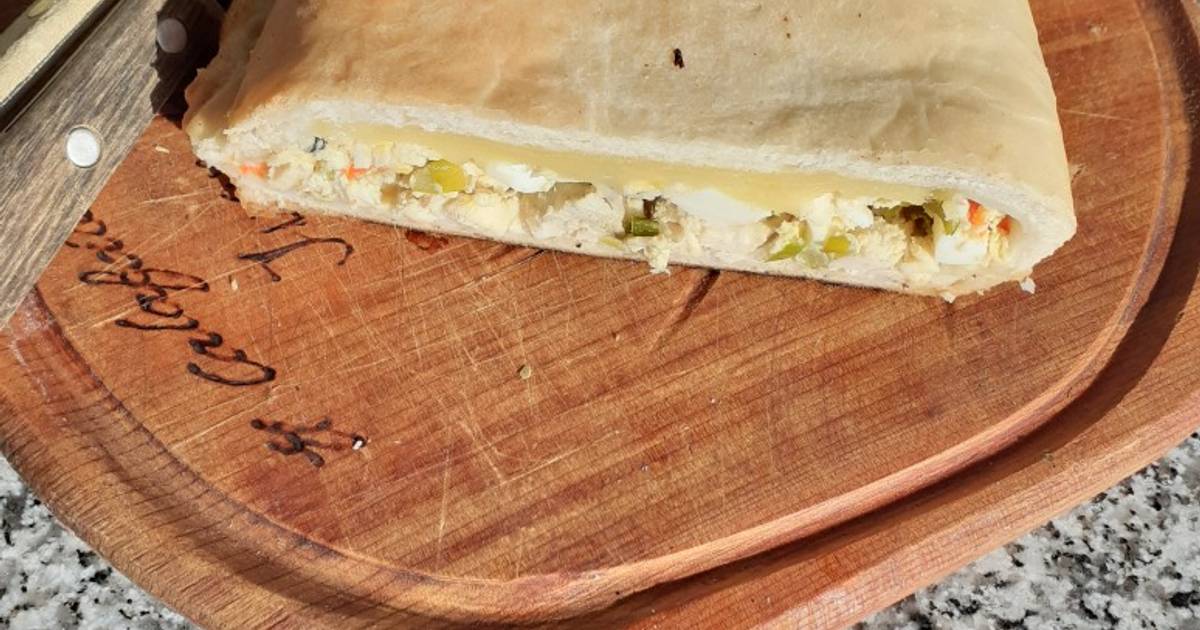 Calzon de pollo - 39 recetas caseras- Cookpad