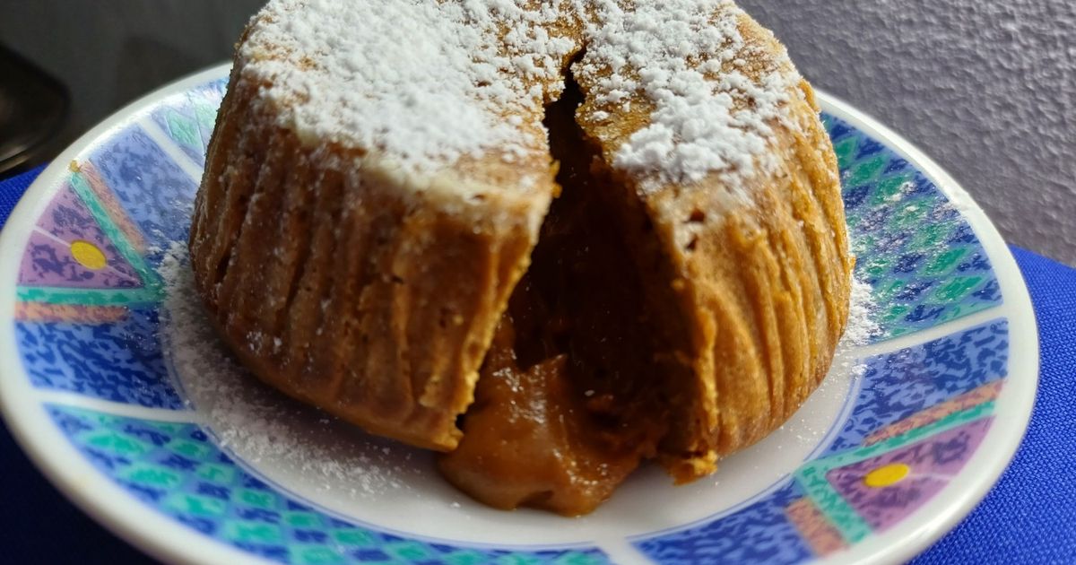 Volcán De Dulce De Leche Receta de Valeria Banegas- Cookpad