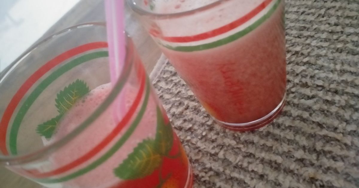 Resep Jus Seger, Terong Belanda Mix Semangka oleh Nurul BismAini ...