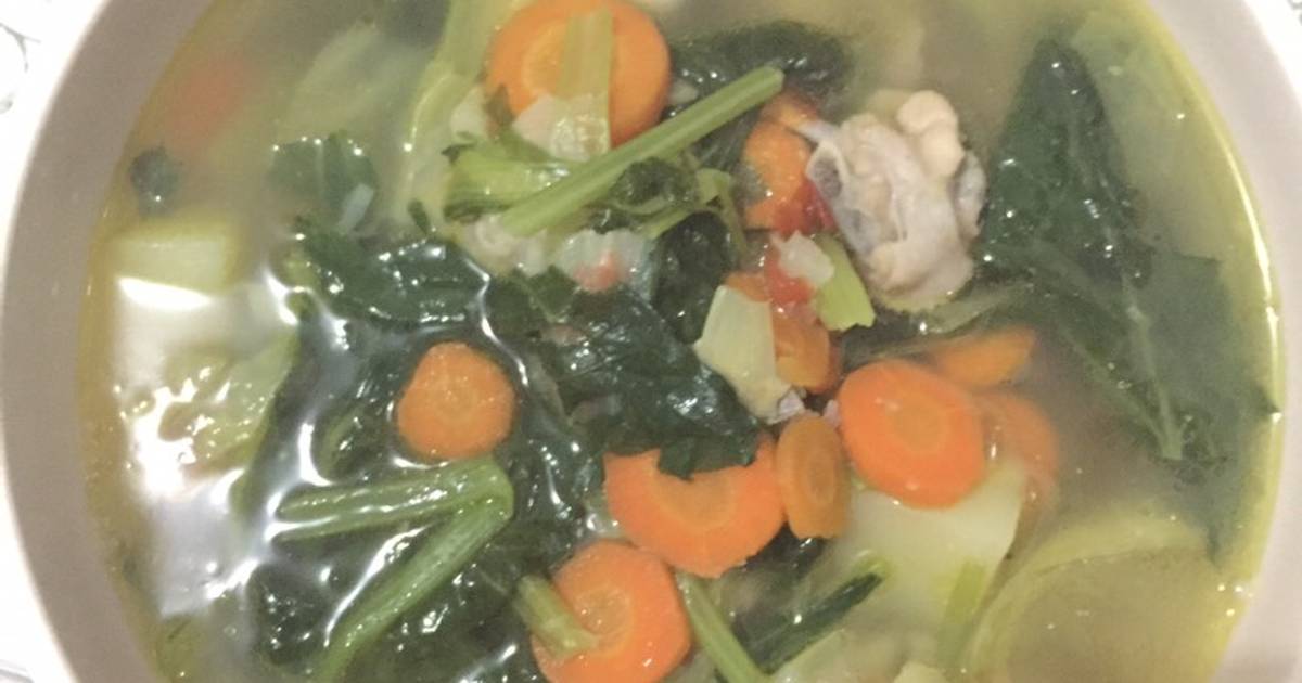 Resep Sayur Sop Caisim oleh Ailynne - Cookpad