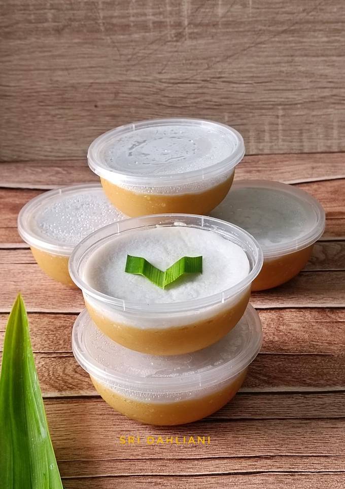Resep Kue Talam Labu Kuning Lumer oleh Sri Dahliani - Cookpad