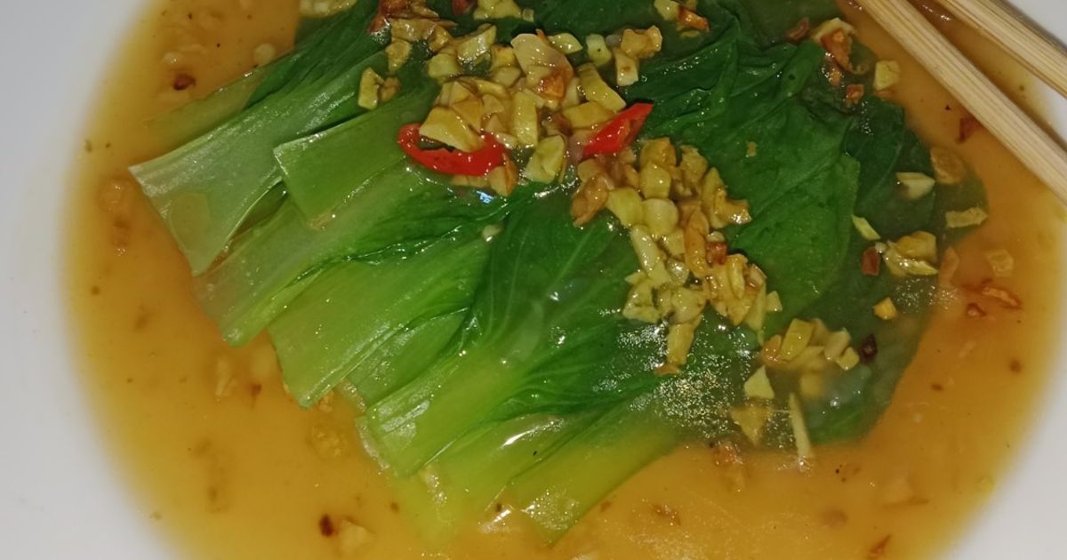 Resep Pakcoy Bawang Putih oleh Dviya - Cookpad