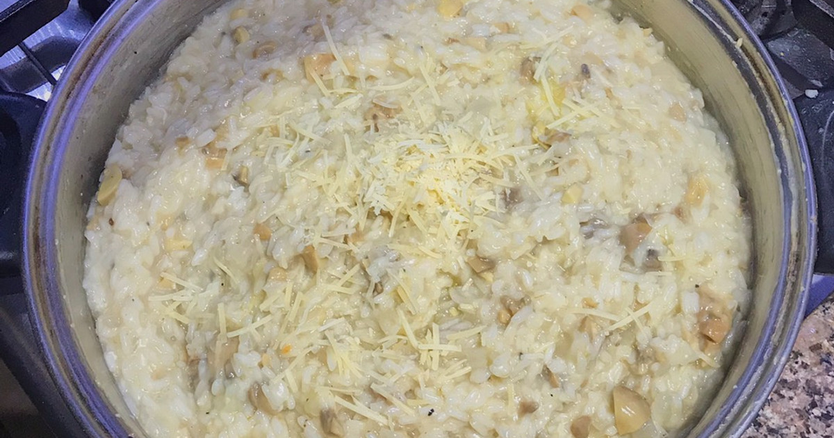 Risotto De Hongos Receta de Cami Alvarez- Cookpad