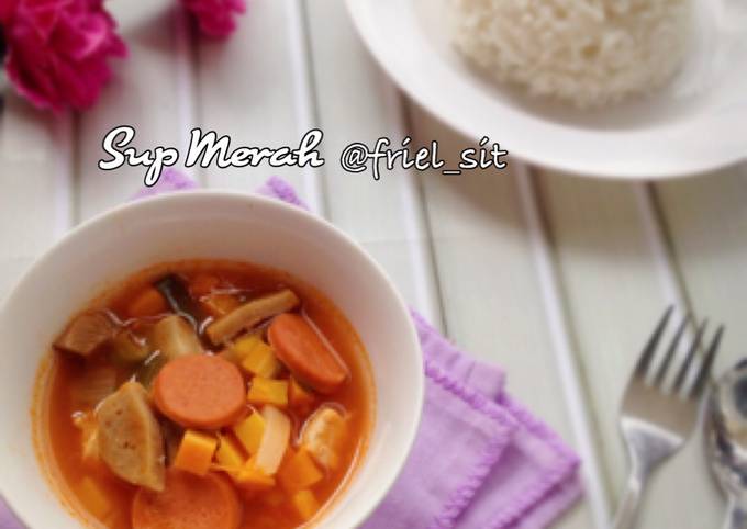 Resep Sup Merah oleh Frielingga Sit - Cookpad