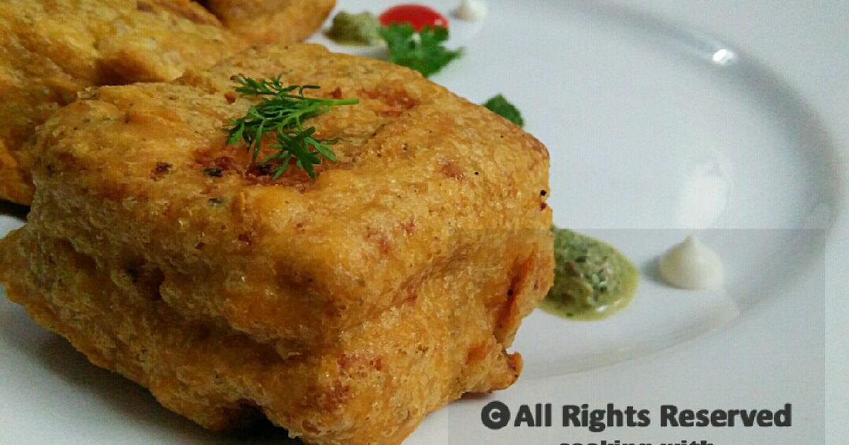 Bread Pakora/Fritters Recipe by Saima Sameer Ali - Cookpad