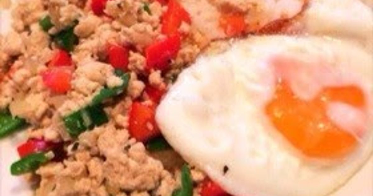 Easy And Healthy Phad Ga Prao Recipe By Cookpad.Japan