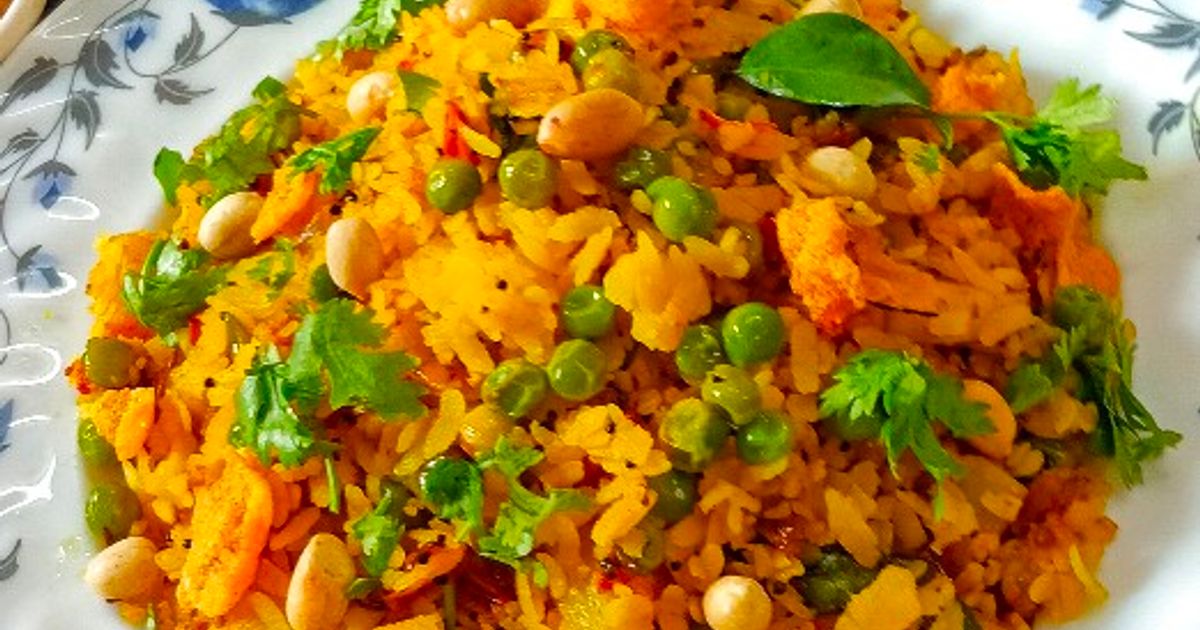 Batata Kanda Poha Recipe by Sudha Agrawal - Cookpad