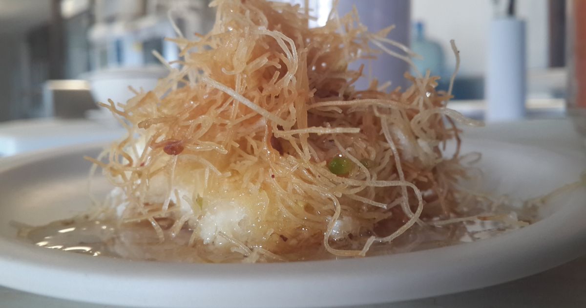 Knefe / Knafe With Rice Pudding Filling Recipe By Bluepixelsz