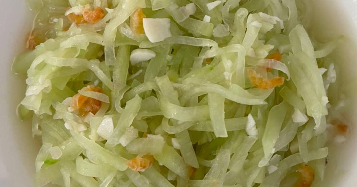 Resep Cah labu siam ebi oleh Rachel Henny Theofila - Cookpad