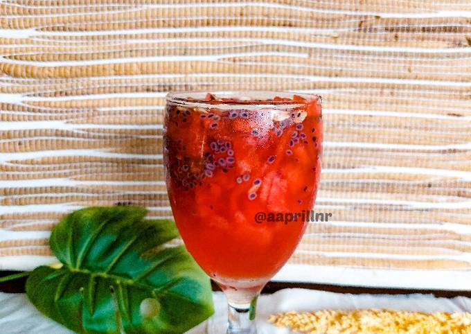 Resep Es Semangka India oleh Aprilia Rahma ️ - Cookpad