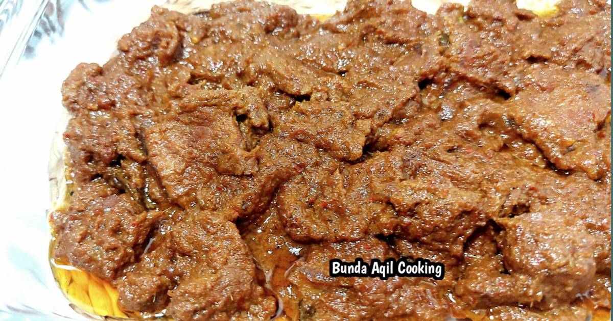 Resep Rendang Daging Sapi oleh Bunda Aqil Cooking - Cookpad