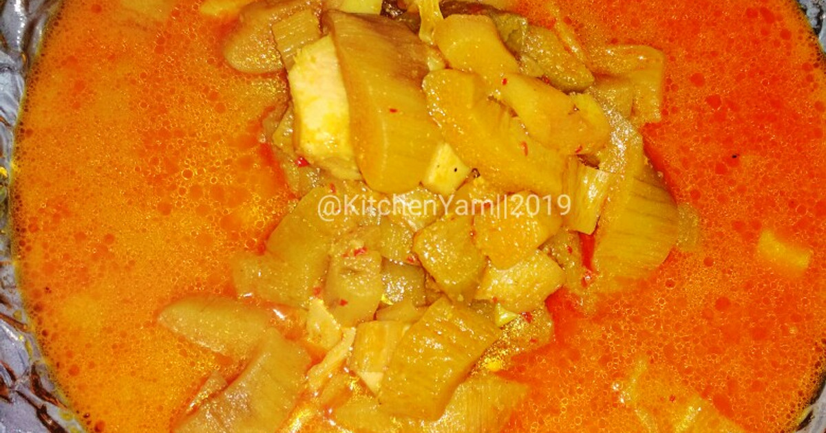 Resep Sayur Lompong (Batang Talas Bogor) oleh Kitchen Yam - Cookpad