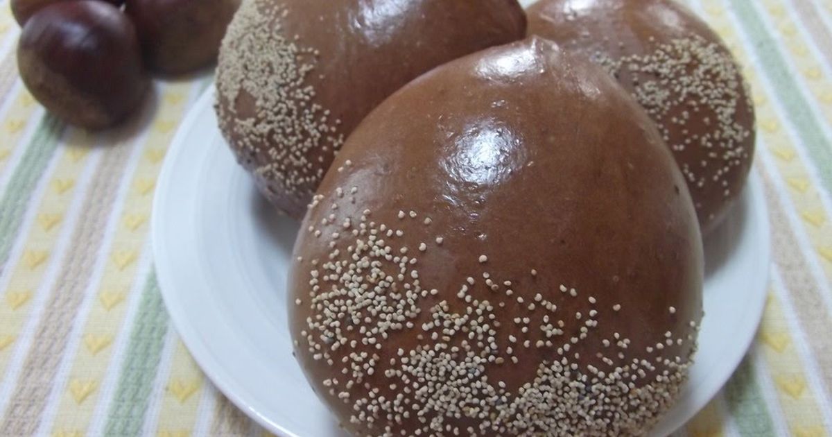 Chestnut Buns Recipe By Cookpad.Japan