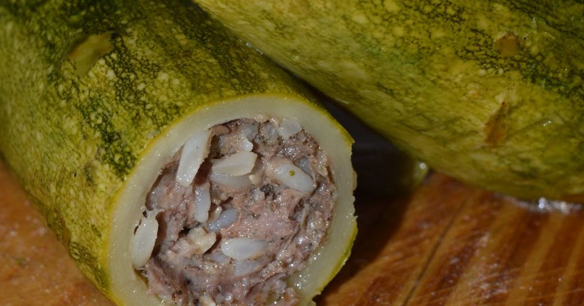 Zapallo Zucchini Relleno (Cuza) Receta de Fabio Talibs