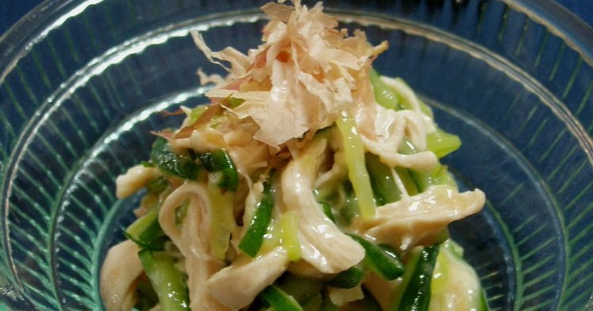 Chicken Tender And Cucumber Salad With Umeboshi Mayonnaise Recipe By ...