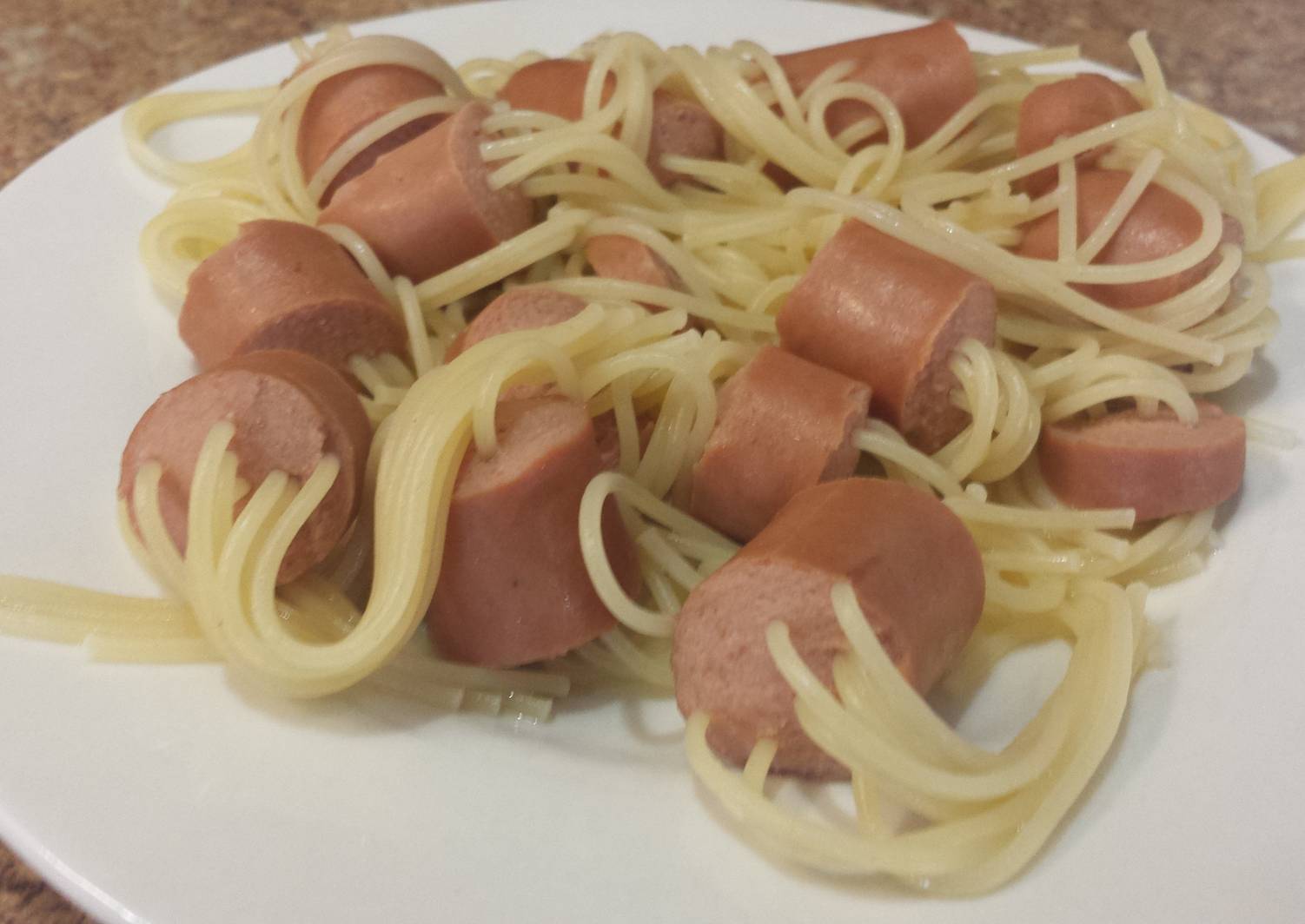 Spaghetti Dogs Recipe By Rogerbuker Cookpad