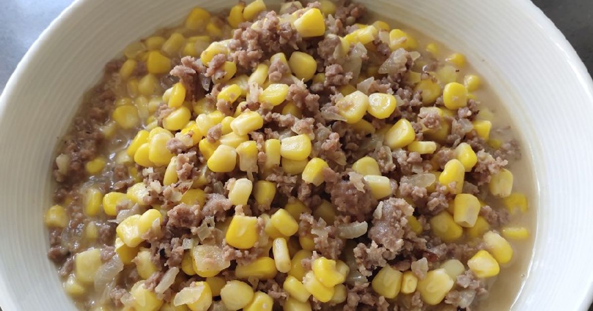 Beef With Corn Recipe by Meme
