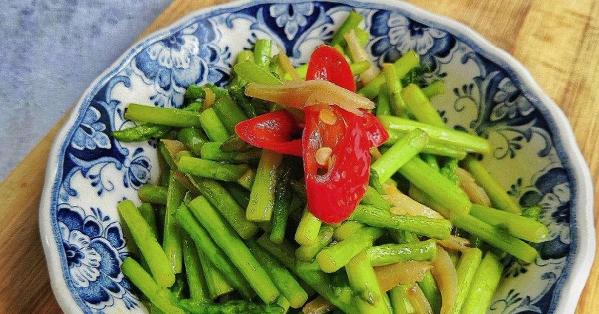 Resipi Asparagus Pinirito oleh Netie Rose Oven - Cookpad
