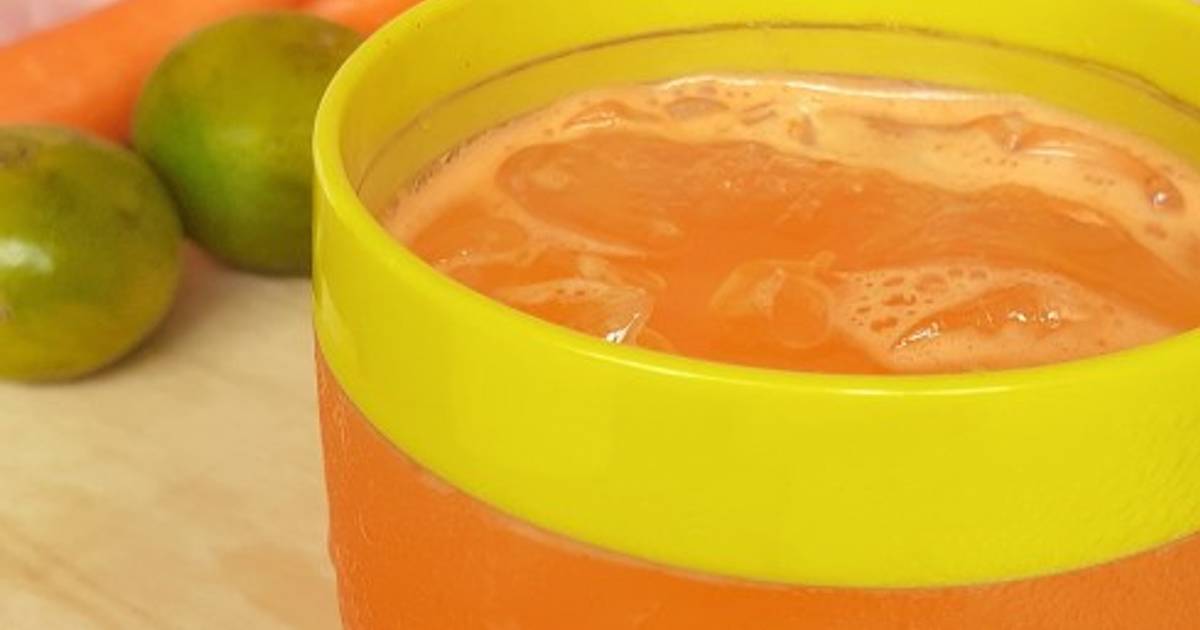 Resep Es Jus Wortel Jeruk oleh Ratna Ningsih - Cookpad
