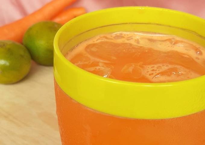 Resep Es Jus Wortel Jeruk oleh Ratna Ningsih - Cookpad