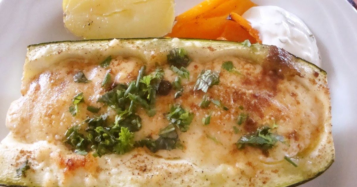 Oven Baked Courgettes With Cheese Sauce Recipe by cookpad.japan