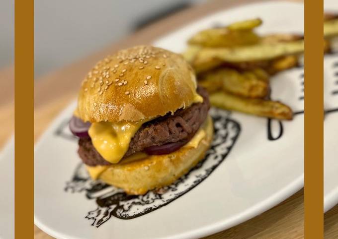 Pain burger de En cuisine avec Serena 🫶🏻 - Cookpad