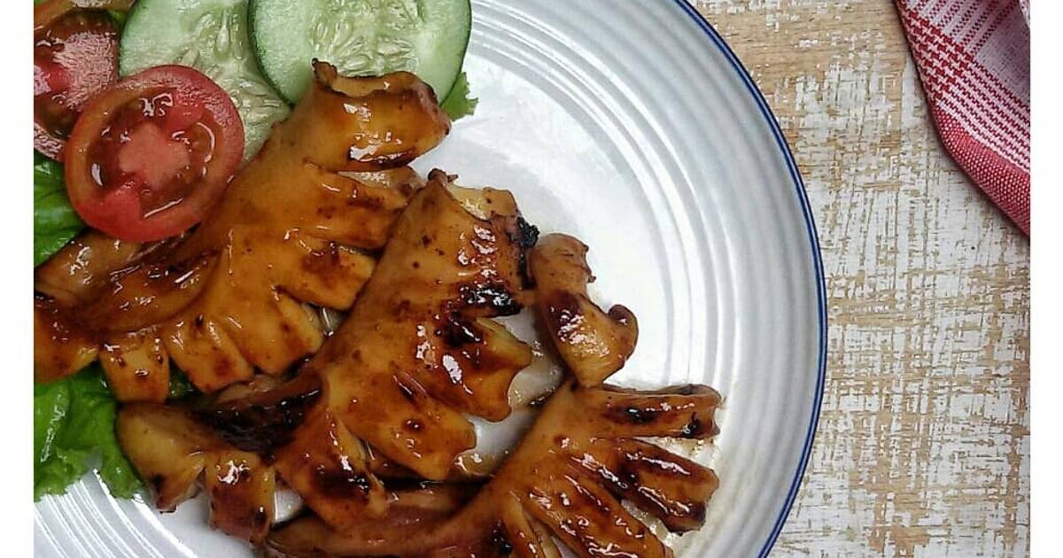 Resep Cumi bakar madu oleh lailafebriana - Cookpad