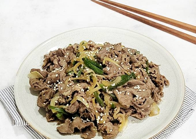 Resep Beef Yakiniku ala Hokben oleh ricke - Cookpad