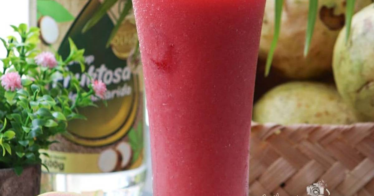 Resep Jus buah jambu merah oleh Clarissa's Kitchen - Cookpad
