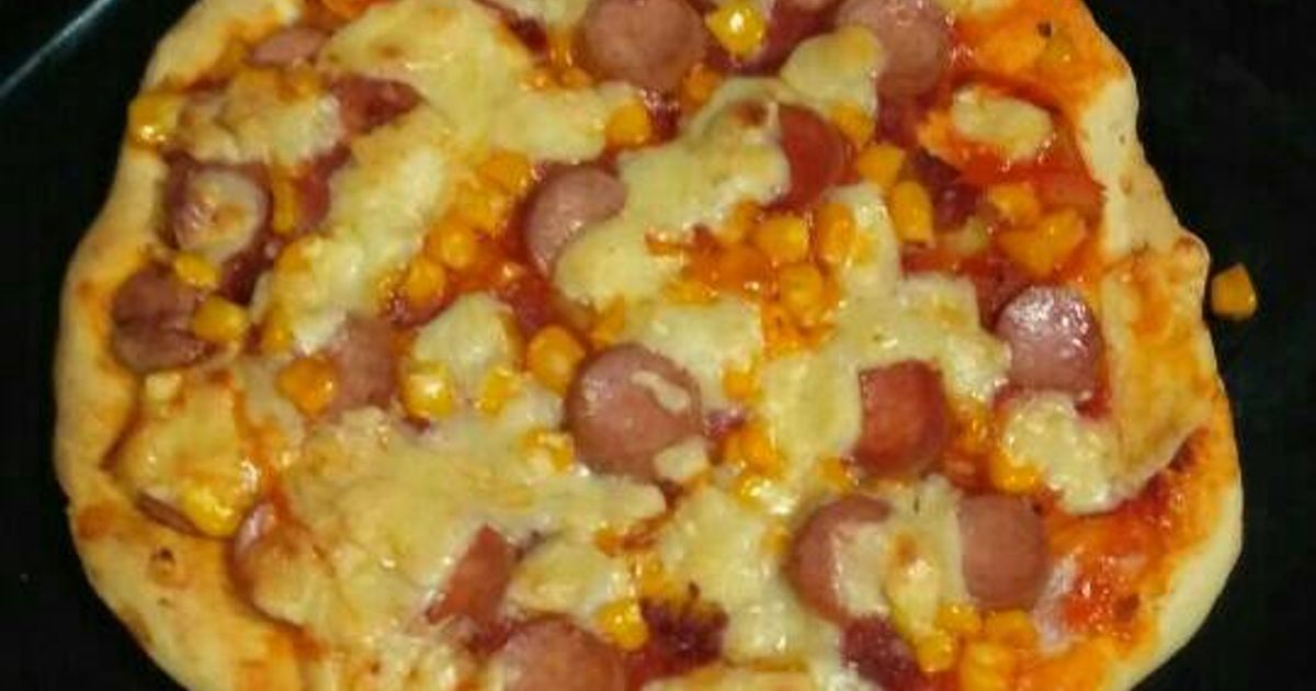 Resep Pizza Simple Dua Bahan oleh Ade Putri Tatyana - Cookpad