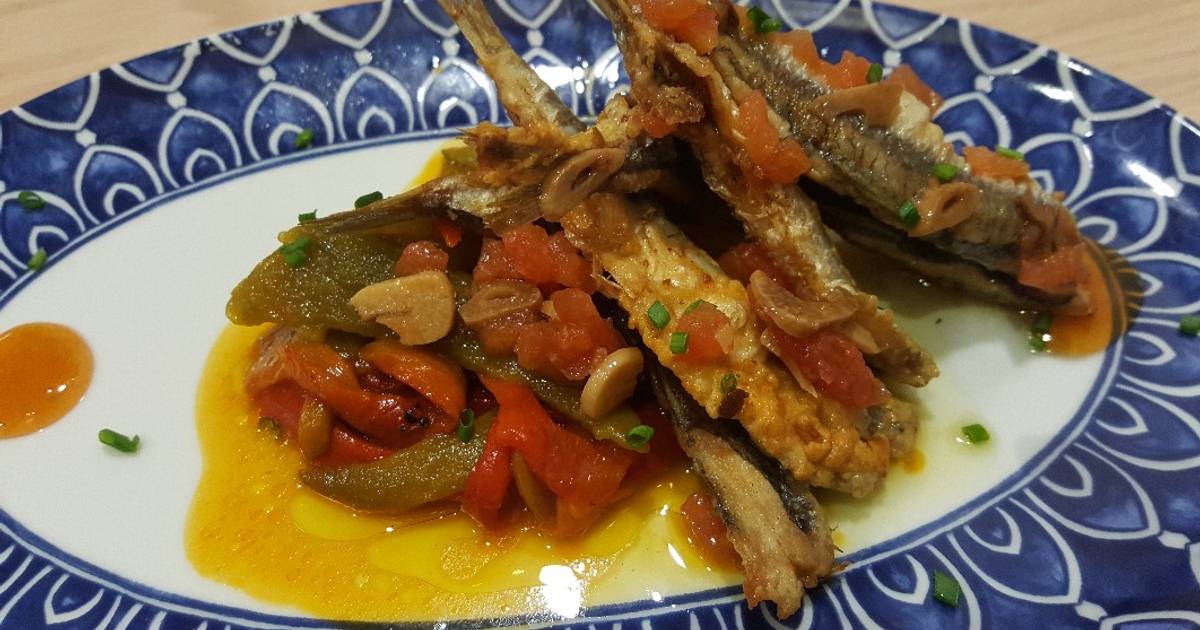 Anchoas con pimientos - 582 recetas caseras- Cookpad
