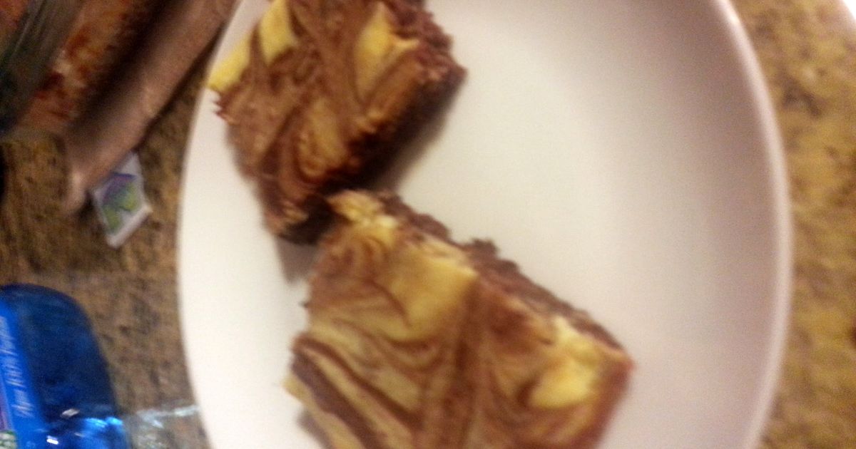 Cream Cheese Marbled Brownies Recipe by sofiaadames