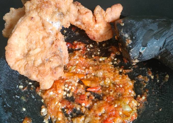 Resep Ayam Geprek oleh Lely - Cookpad