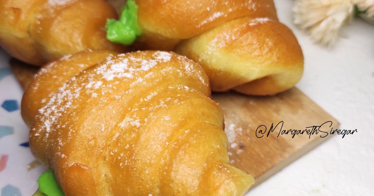 Resep srikaya croissant rumahan enak dan mudah - Cookpad