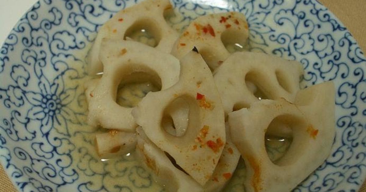 ★Lotus Root Simmered In Salt And Doubanjiang Paste☆ Recipe By Cookpad.Japan