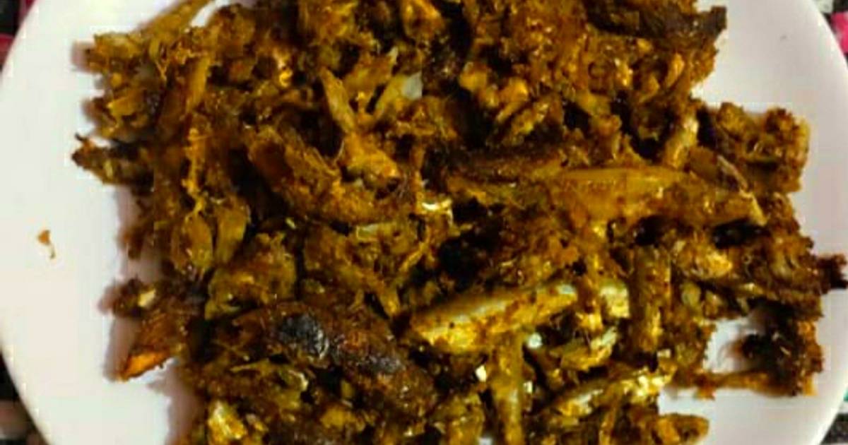 घर के बनाये easy and simple 23 छोटी मछली फ्राई(choti machhali fry ...