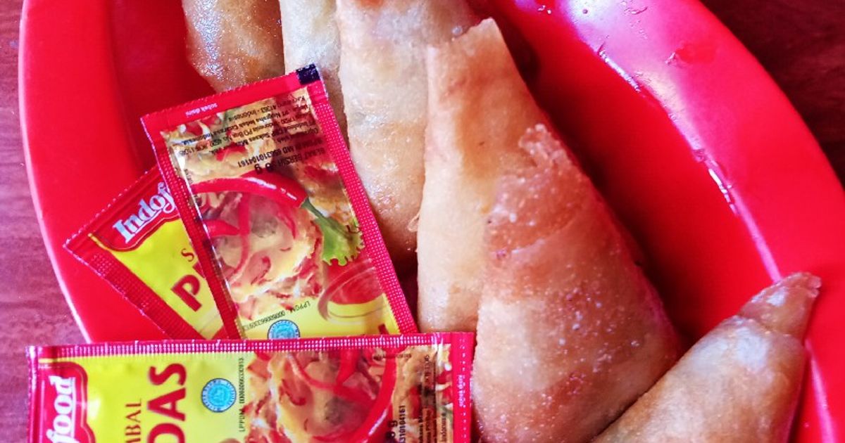 Resep Samosa Rumahan Kulit Lumpia oleh Yenny Sisca A - Cookpad