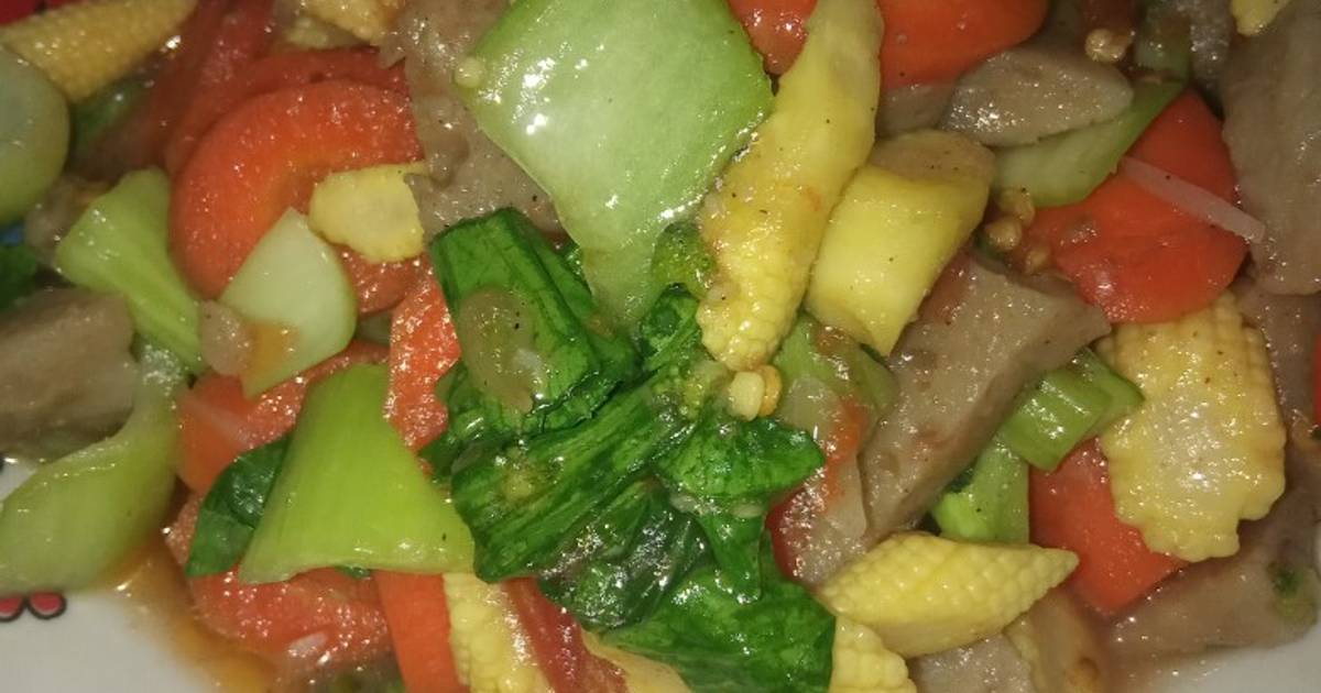 621 resep capcay brokoli pokcoy enak dan mudah - Cookpad