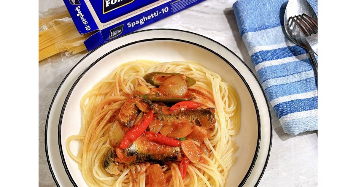 61 resep spaghetti saos sarden enak dan mudah - Cookpad