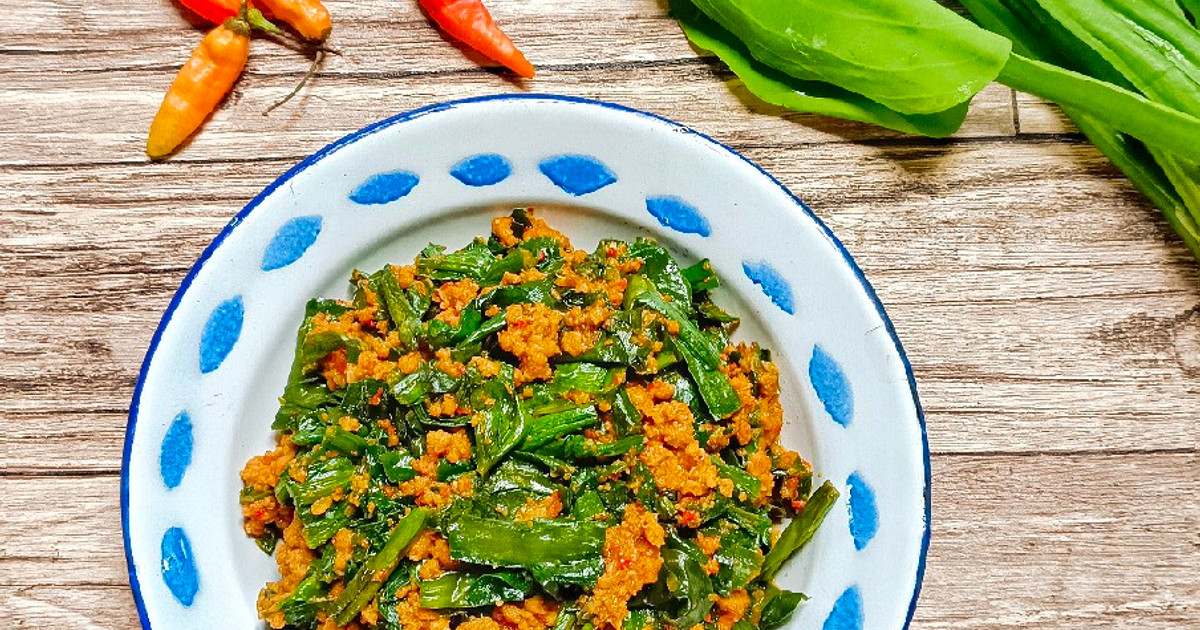 Resep Tumis Genjer Oncom Bumbu Kencur oleh Desi Dresviana (IG : @chici ...