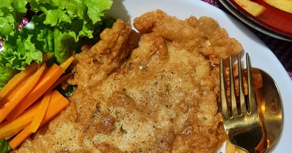 Resep Fish and chips with tartar sauce oleh mputri - Cookpad