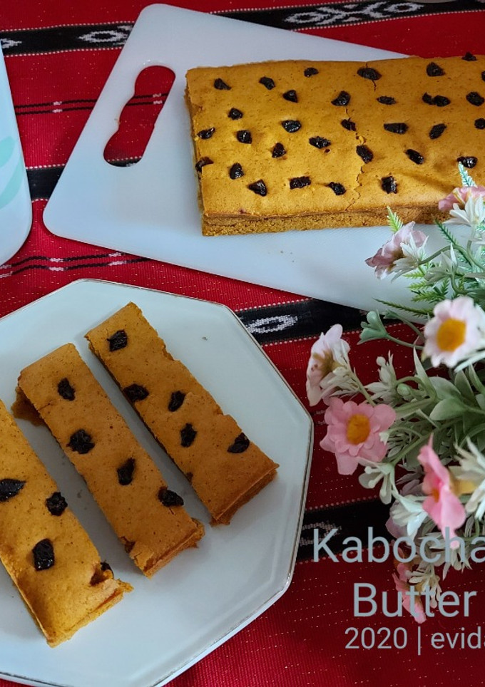 Resep Kabocha Raisin Butter Cake oleh Evida Kartini - Cookpad