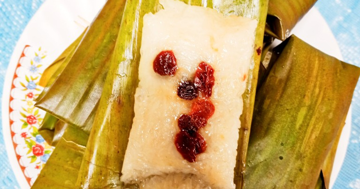 สูตร ข้าวต้มมัดหน้าลูกเกด โดย Kh.Ar - Cookpad